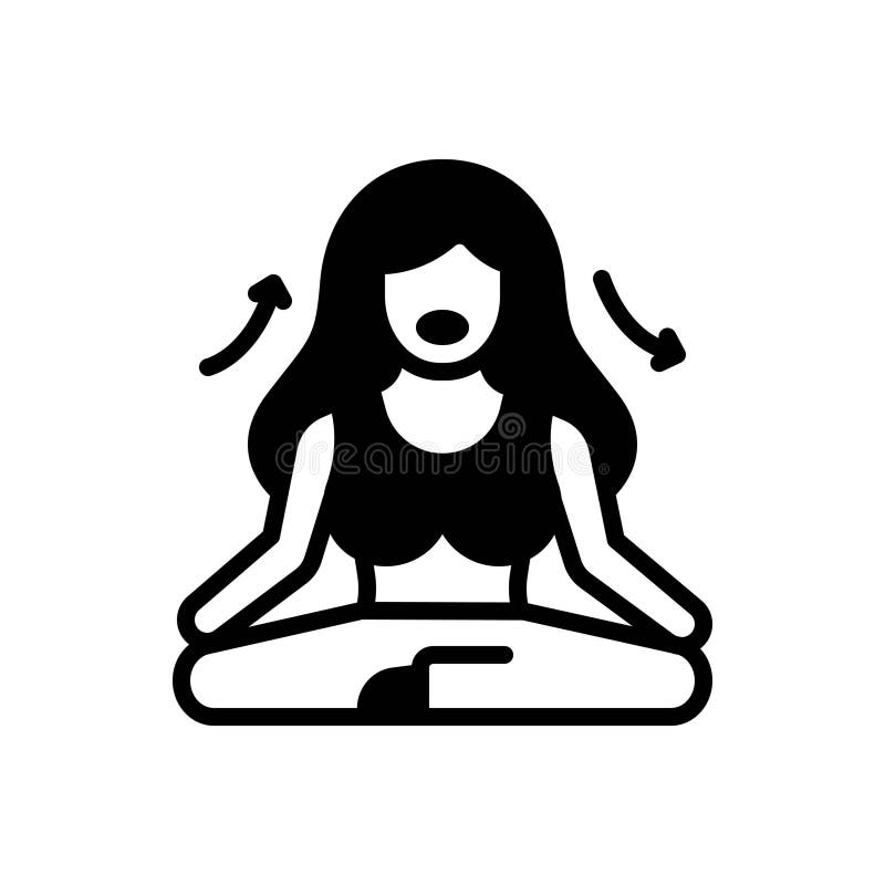 Breath Yoga Icon Stock Illustrations – 368 Breath Yoga Icon Stock ...