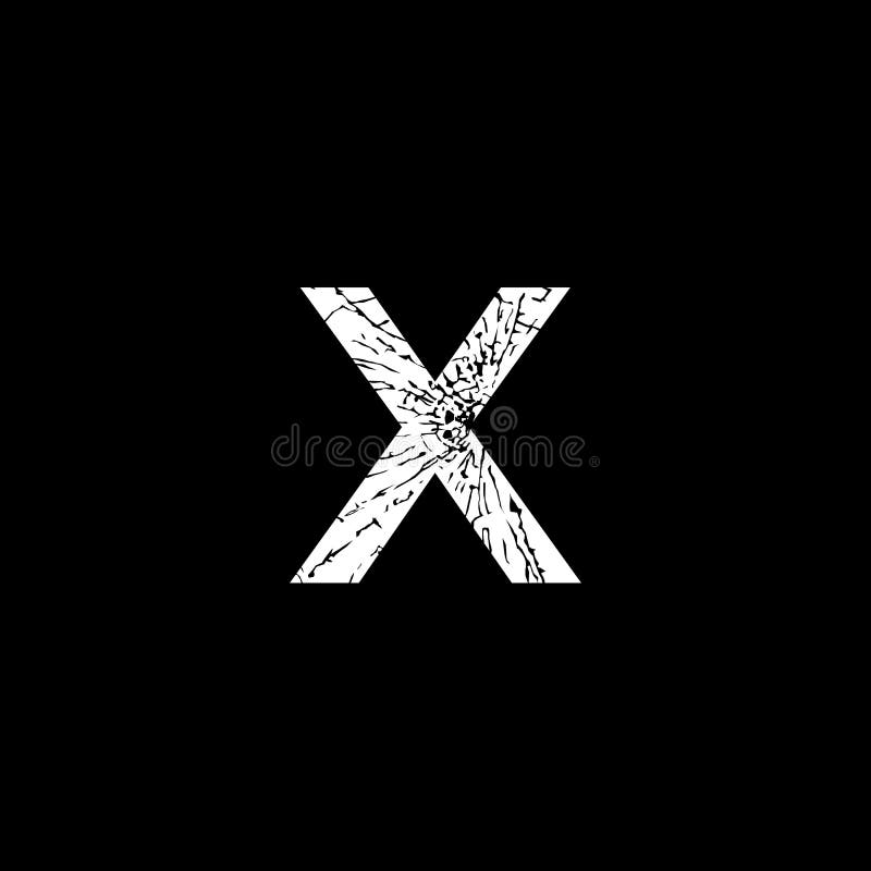 Icon of Broken X Sign. Vector Illustration Eps 10 Stock Illustration ...