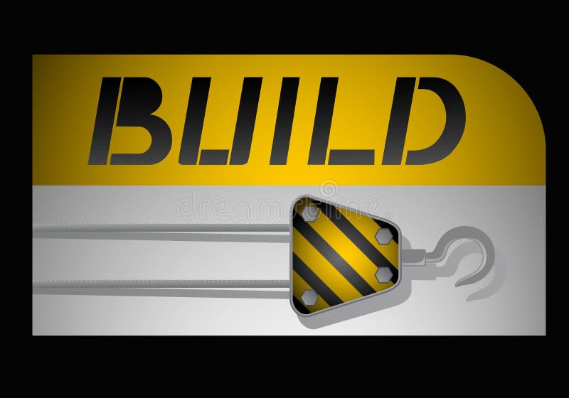 Icon build stock vector. Illustration of hoist, mason - 29641158