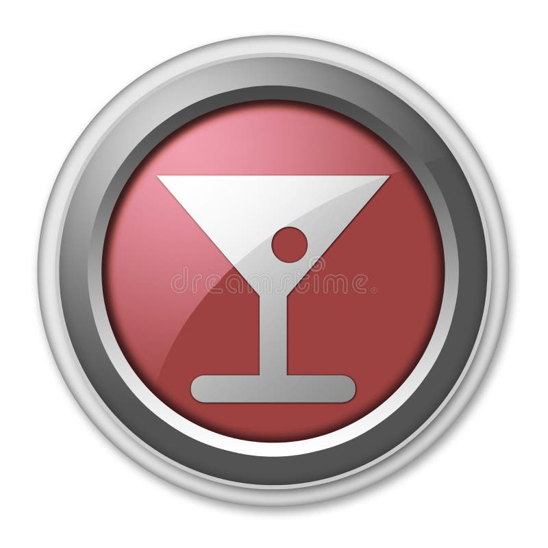 Icon, Button, Pictogram Bar Stock Illustration - Illustration of drink ...