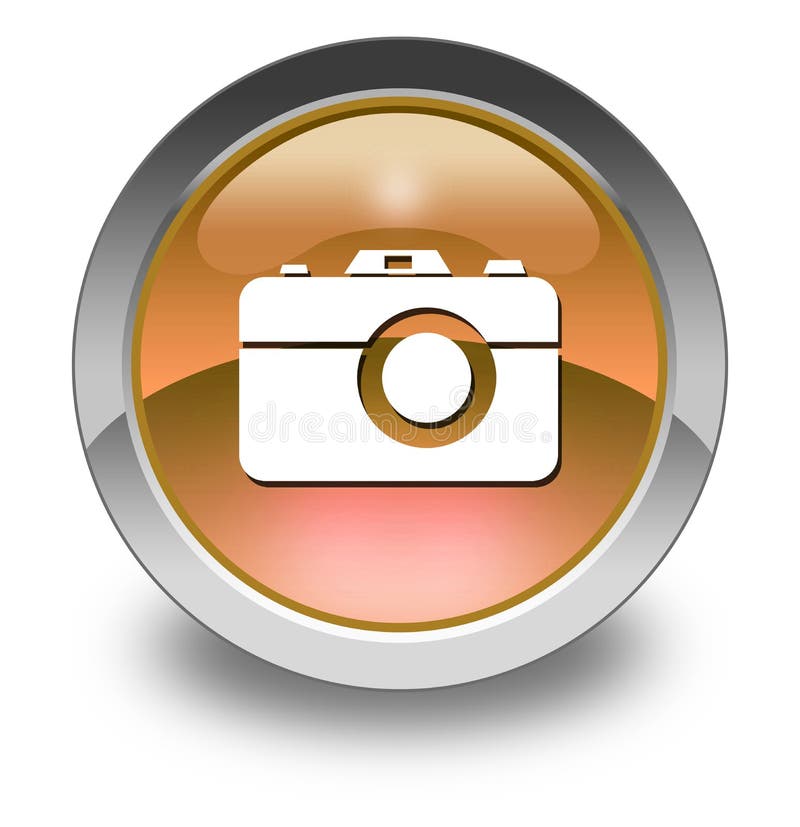 Icon, Button, Pictogram Camera Stock Illustration - Illustration of ...