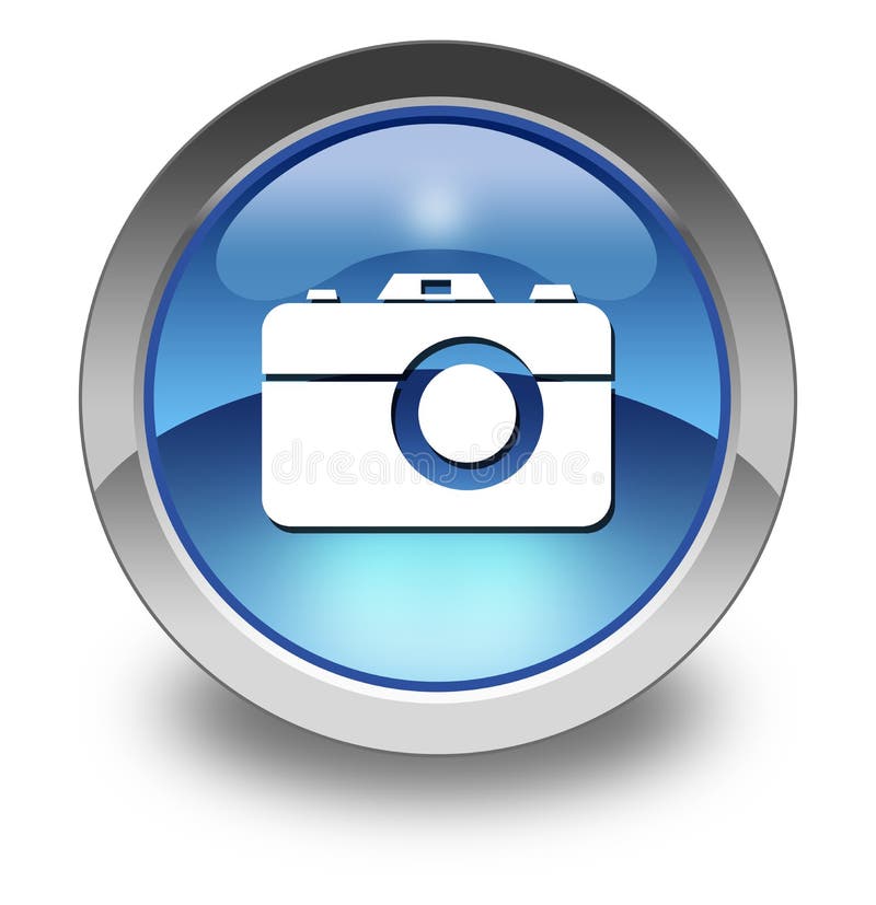 Icon, Button, Pictogram Camera Stock Illustration - Illustration of ...