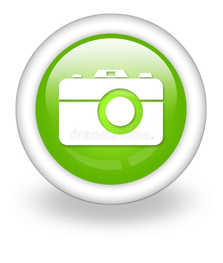 Icon, Button, Pictogram Camera Stock Illustration - Illustration of ...