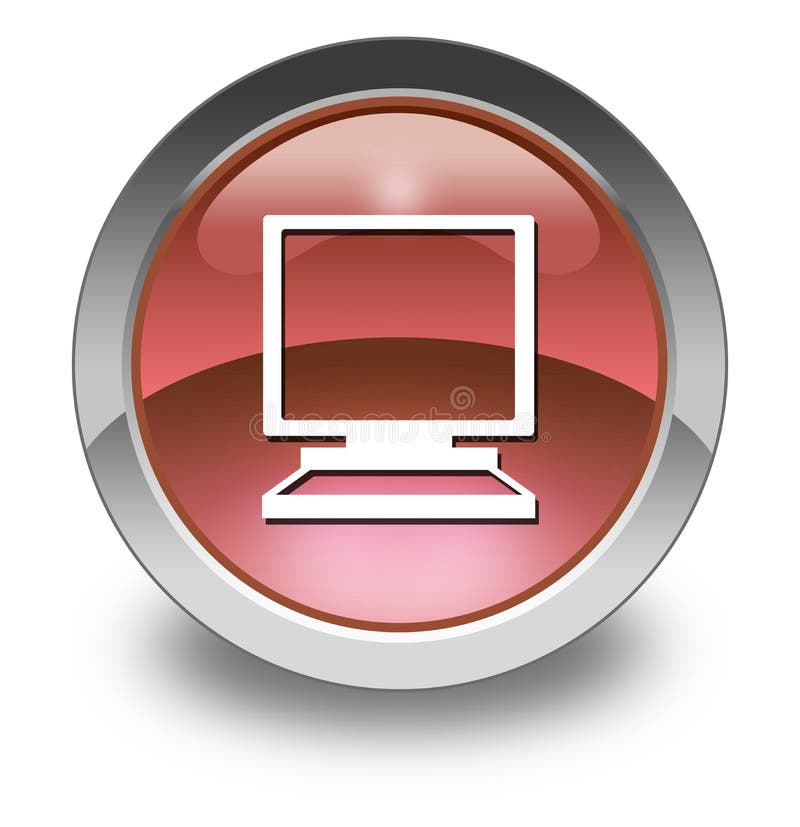 Icon, Button, Pictogram Desktop Computer Stock Illustration ...
