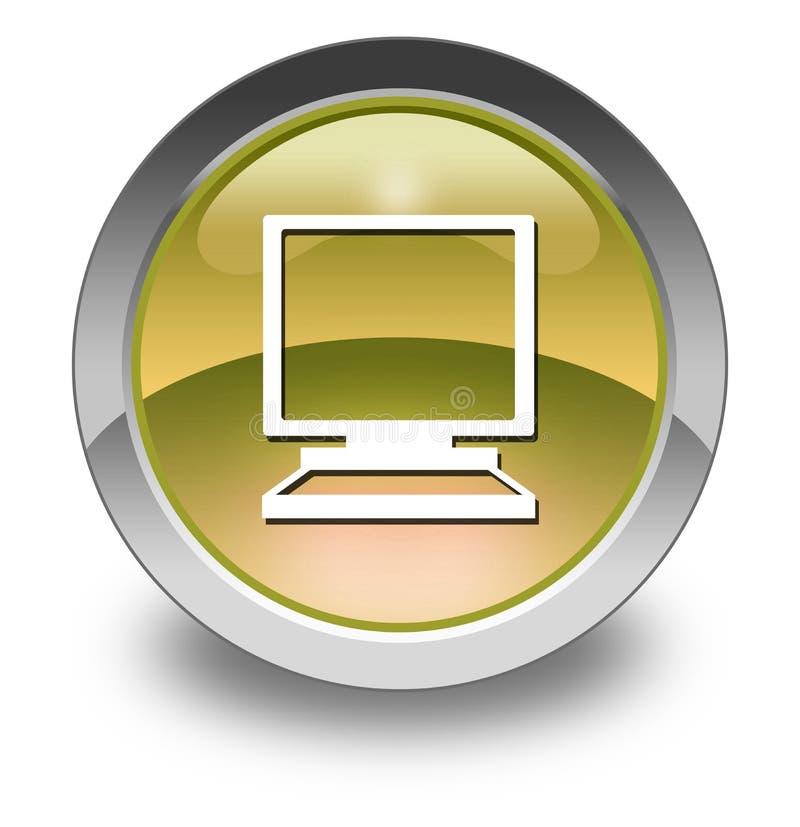 Icon, Button, Pictogram Desktop Computer Stock Illustration ...
