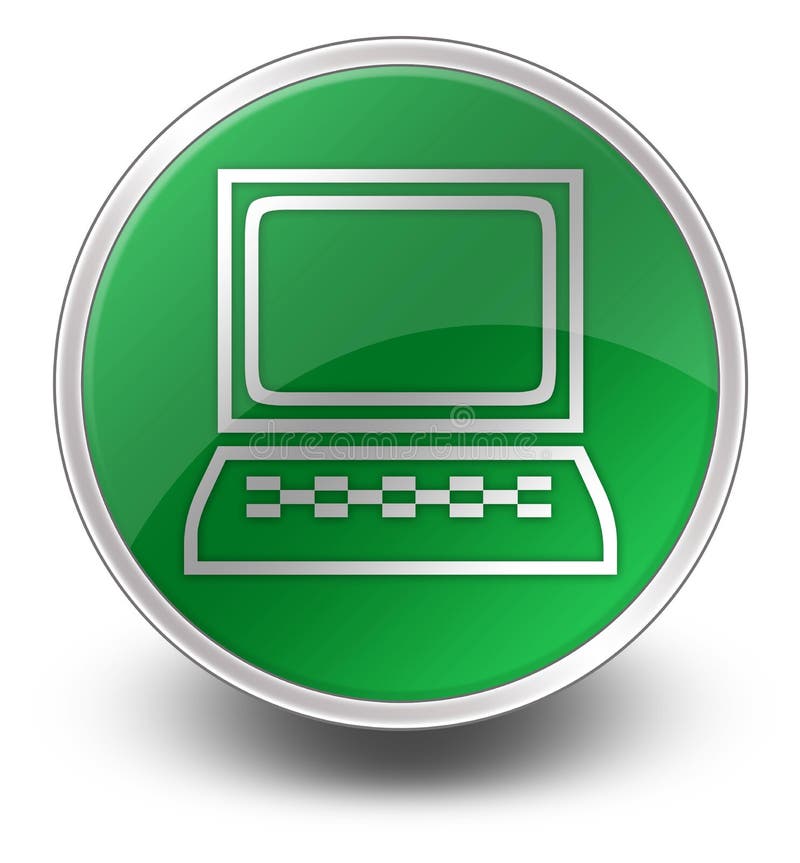 Icon, Button, Pictogram Desktop Computer Stock Illustration ...