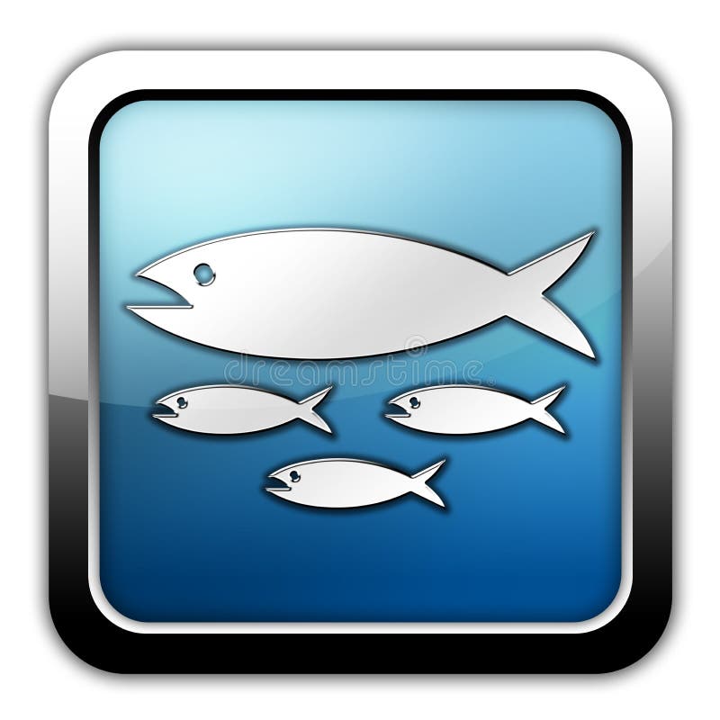 Icon, Button, Pictogram Fish Hatchery Stock Illustration - Illustration ...