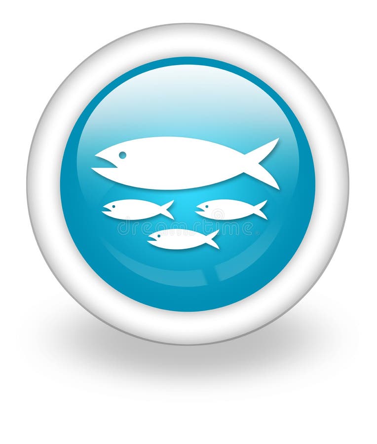 Icon, Button, Pictogram Fish Hatchery Stock Illustration - Illustration ...