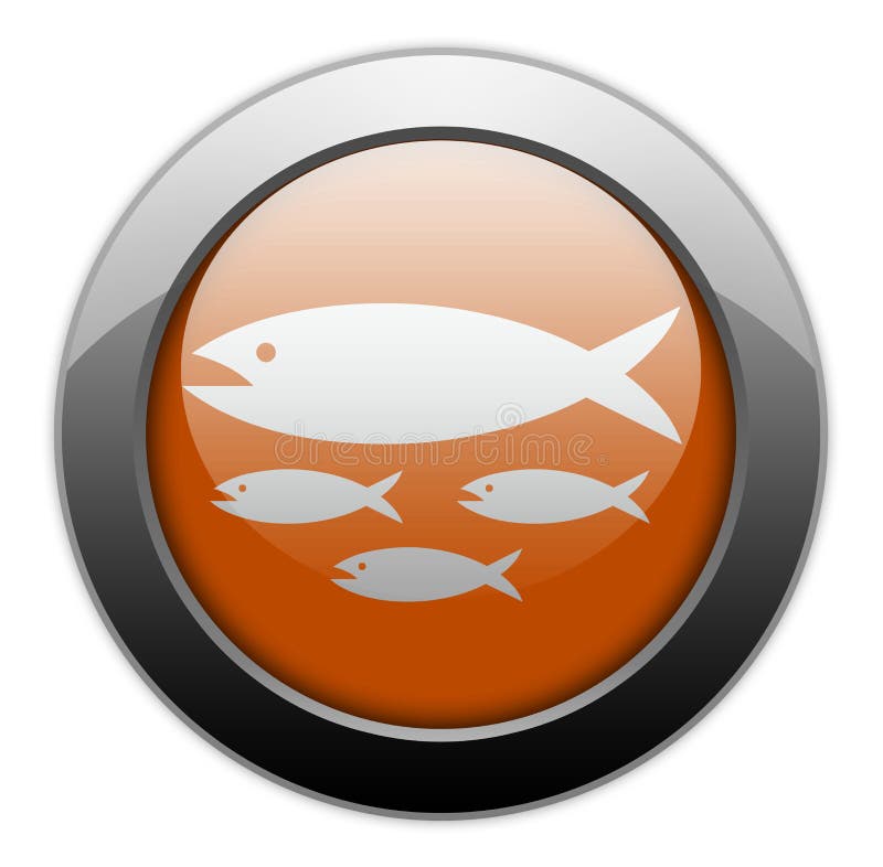 Icon, Button, Pictogram Fish Hatchery Stock Illustration - Illustration ...