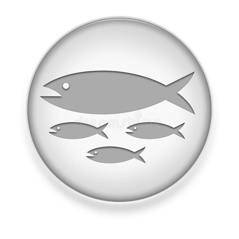 Icon, Button, Pictogram Fish Hatchery Stock Illustration - Illustration ...