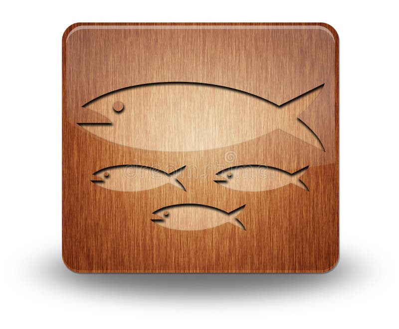 Icon, Button, Pictogram Fish Hatchery Stock Illustration - Illustration ...