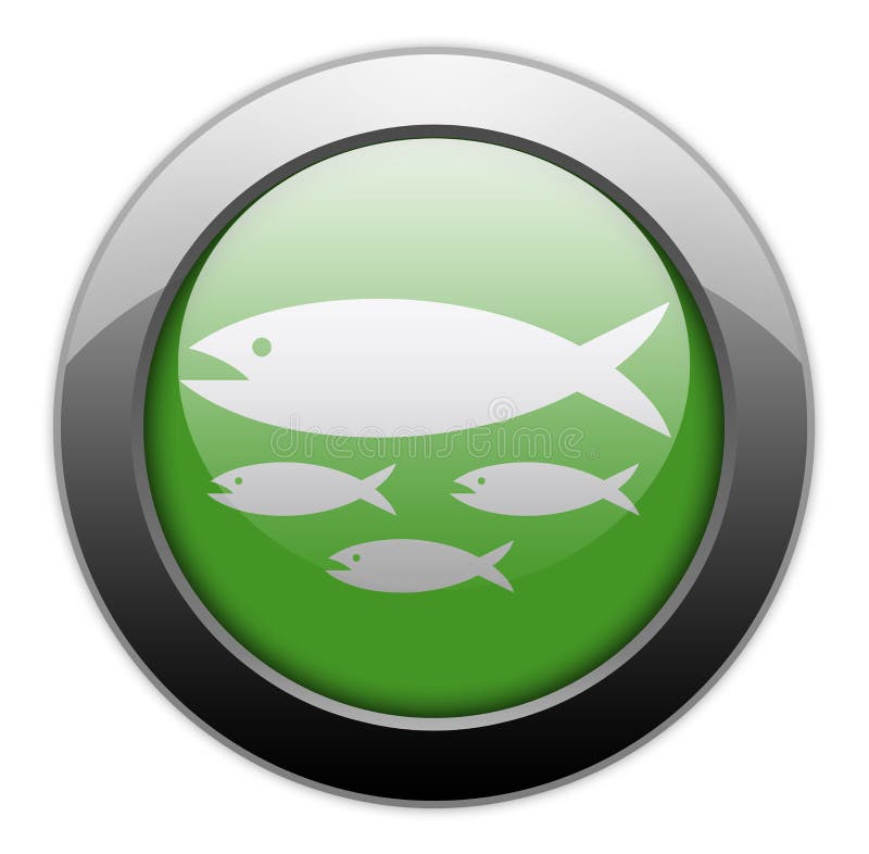 Icon, Button, Pictogram Fish Hatchery Stock Illustration - Illustration ...