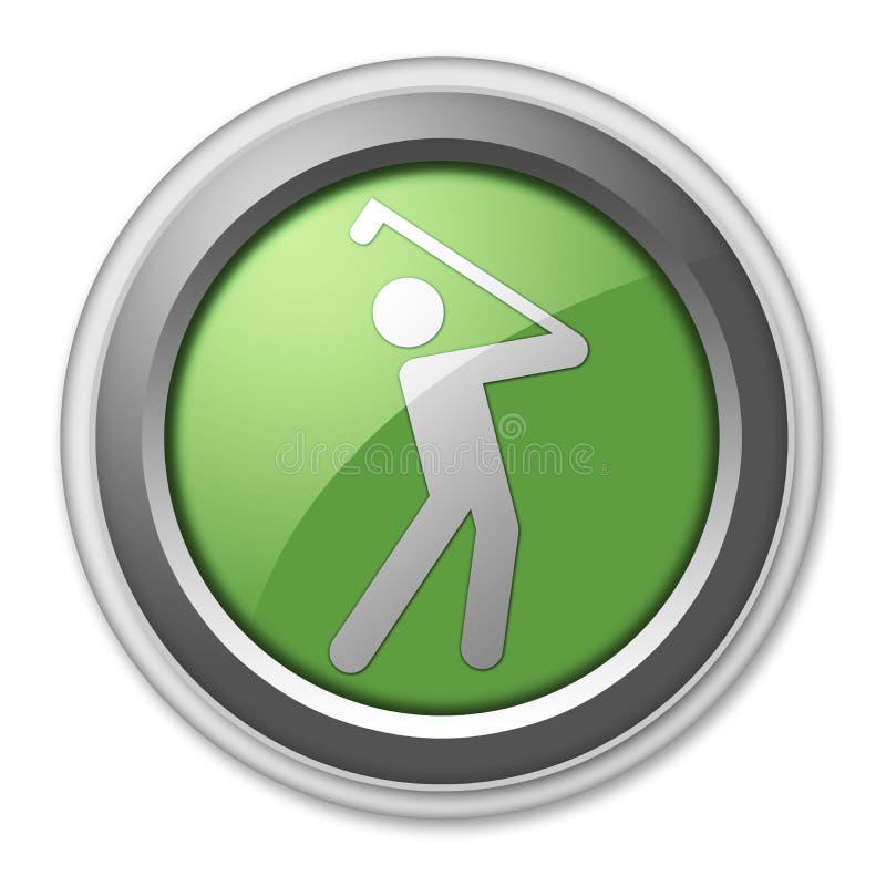 Golfing Bag Icon, Outline Style Stock Vector - Illustration of ...