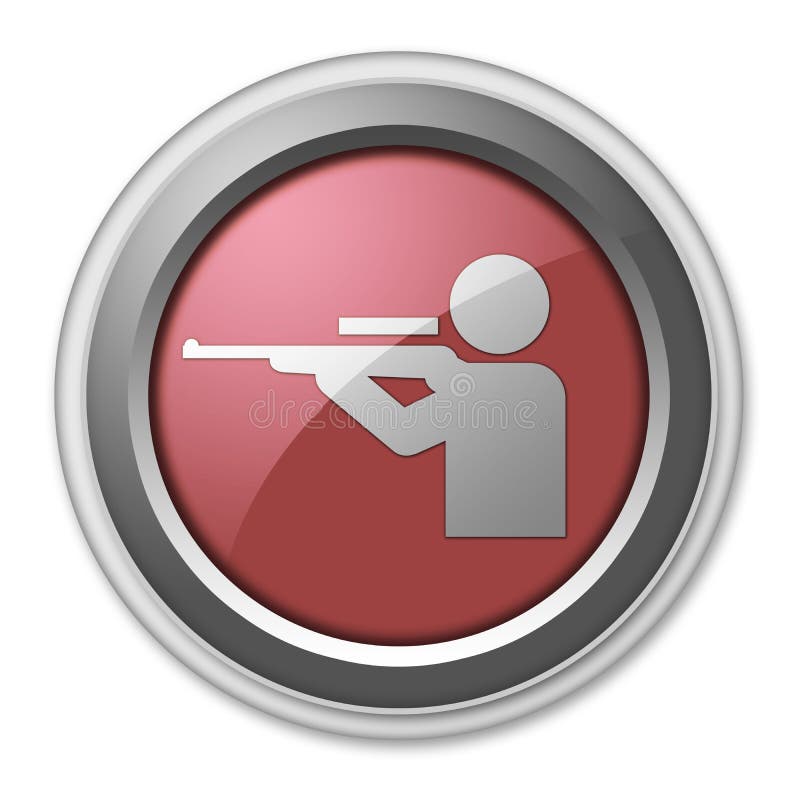 Icon, Button, Pictogram Hunting Stock Illustration - Illustration of ...