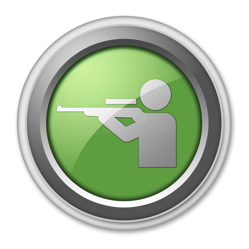 Icon, Button, Pictogram Hunting Stock Illustration - Illustration of ...