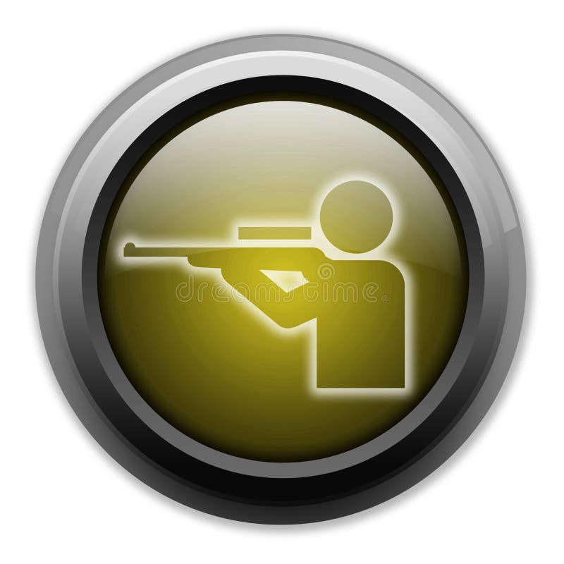 Icon, Button, Pictogram Hunting Stock Illustration - Illustration of ...
