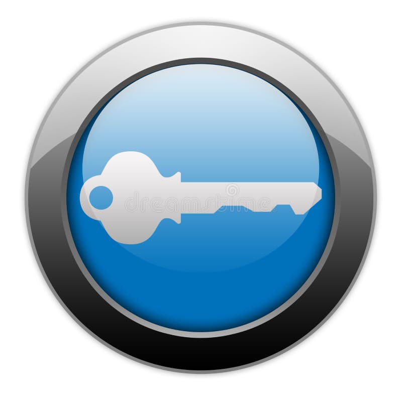 Icon, Button, Pictogram Key Stock Illustration - Illustration of ...