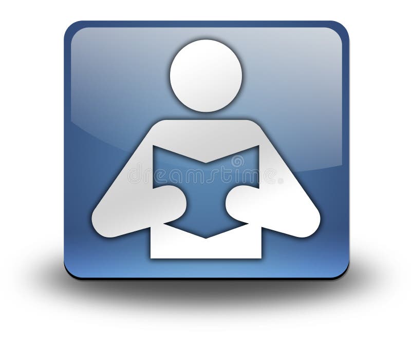 Icon, Button, Pictogram Library Stock Illustration - Illustration of ...