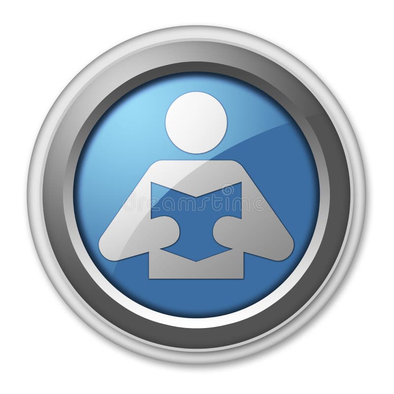 Icon, Button, Pictogram Library Stock Illustration - Illustration of ...