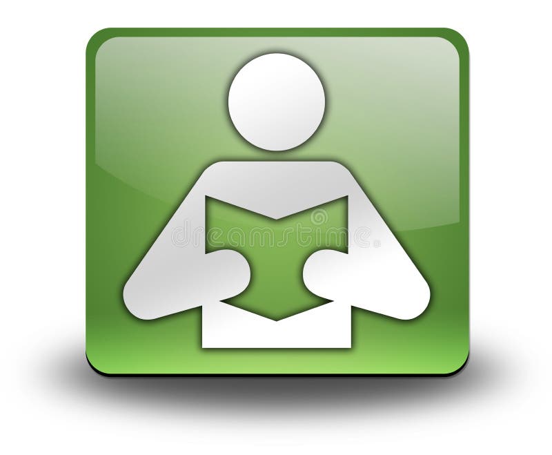 Icon, Button, Pictogram Library Stock Illustration - Illustration of ...