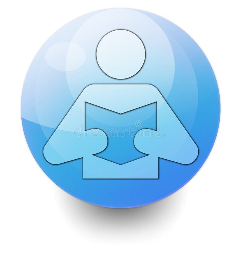 Icon, Button, Pictogram Library Stock Illustration - Illustration of ...