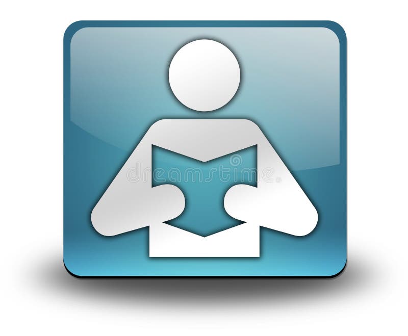 Icon, Button, Pictogram Library Stock Illustration - Illustration of ...