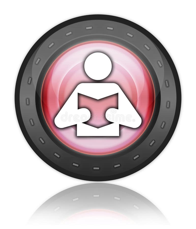 Icon, Button, Pictogram Library Stock Illustration - Illustration of ...