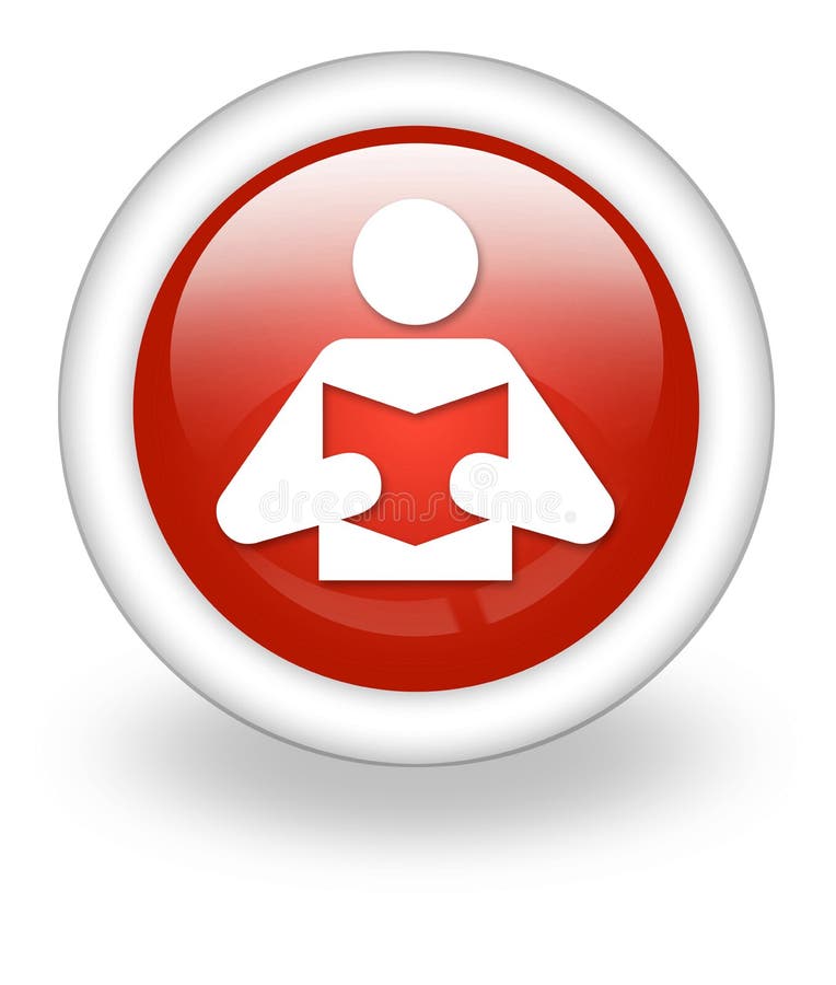 Icon, Button, Pictogram Library Stock Illustration - Illustration of ...