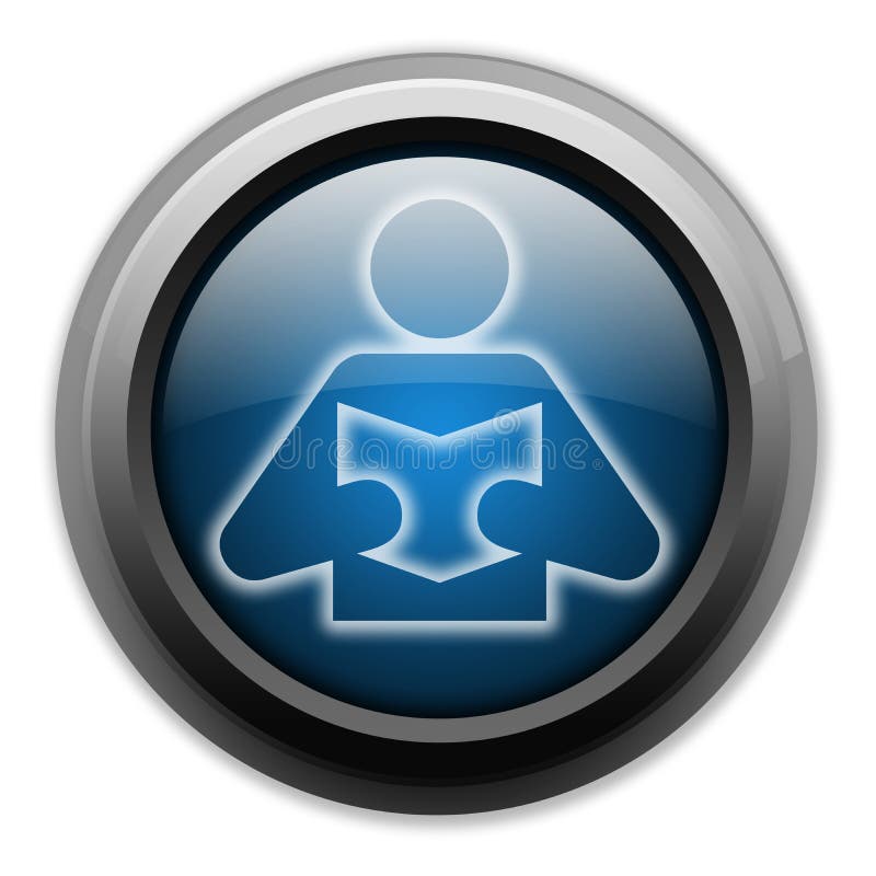 Icon, Button, Pictogram Library Stock Illustration - Illustration of ...