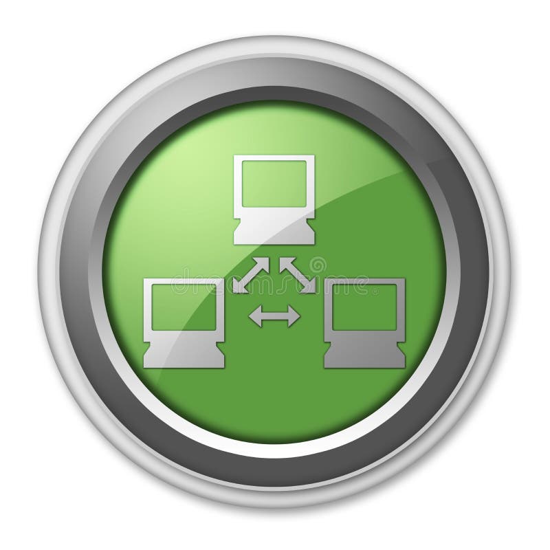 Icon, Button, Pictogram Network Stock Illustration - Illustration of ...