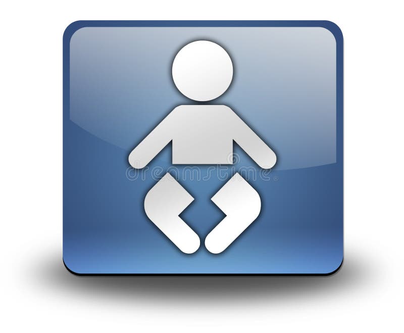 Icon, Button, Pictogram Nursery Stock Illustration - Illustration of ...