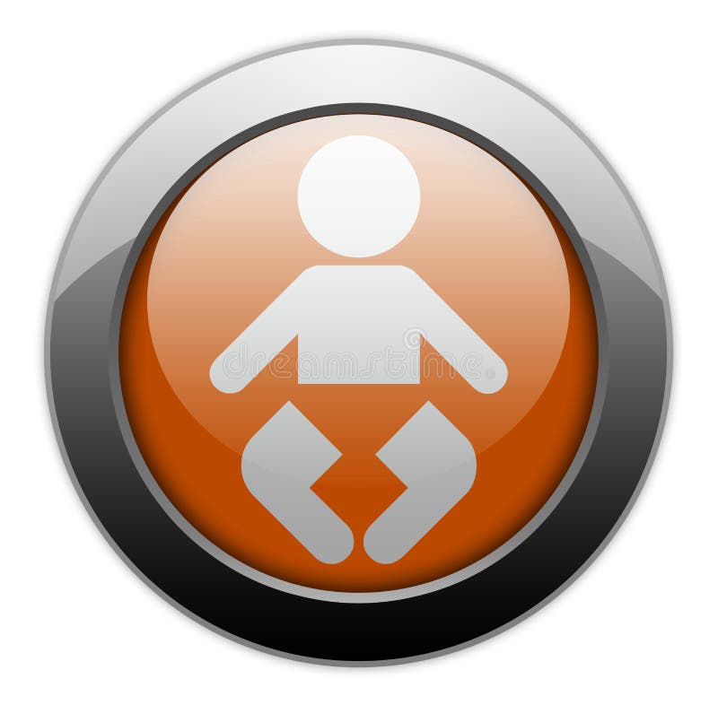 Icon, Button, Pictogram Nursery Stock Illustration - Illustration of ...