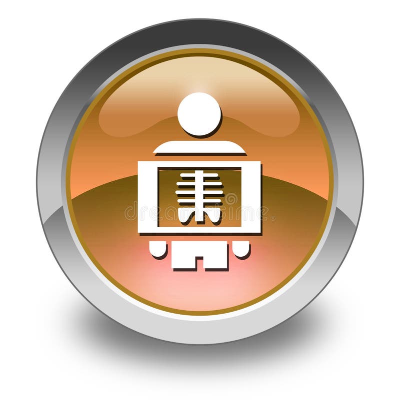 Icon, Button, Pictogram X-Ray Stock Illustration - Illustration of ...
