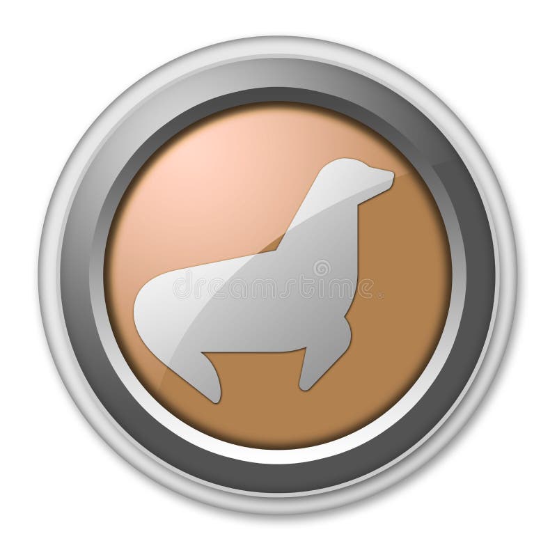 Animal Seal Pictogram Stock Illustrations – 999 Animal Seal Pictogram ...