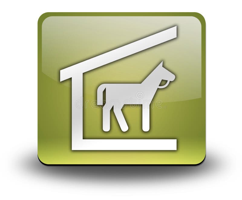 Icon, Button, Pictogram Stable Stock Illustration - Illustration of ...