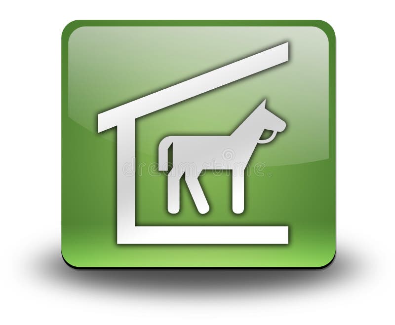 Icon, Button, Pictogram Stable Stock Illustration - Illustration of ...