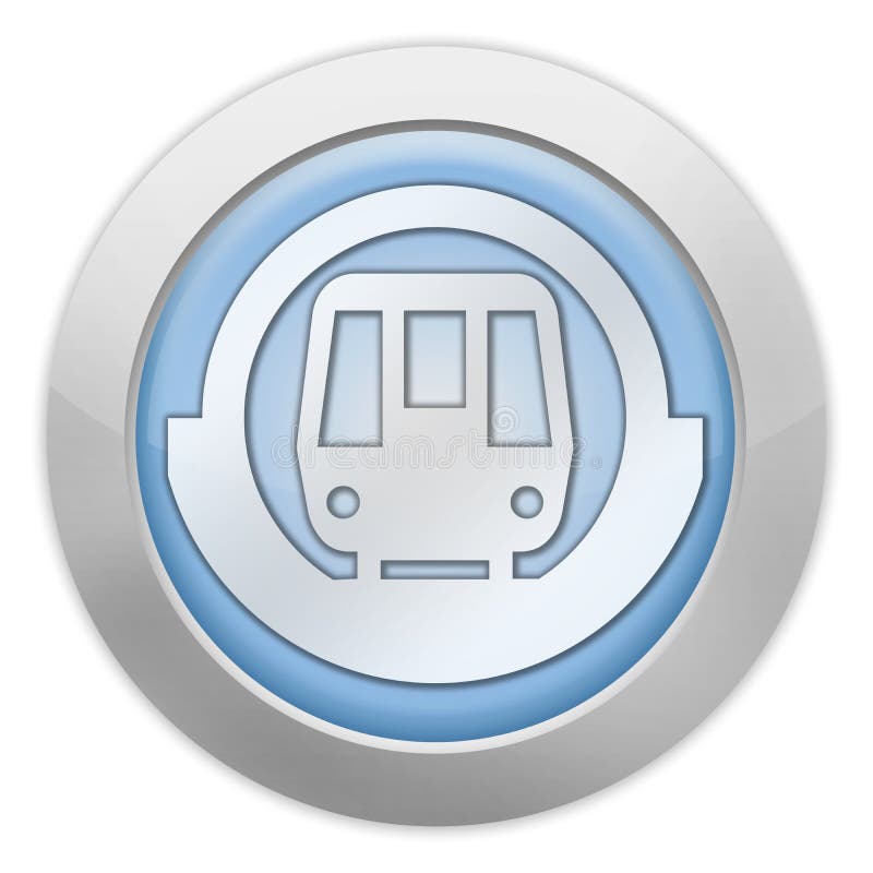 Icon, Button, Pictogram Subway Stock Illustration - Illustration of ...