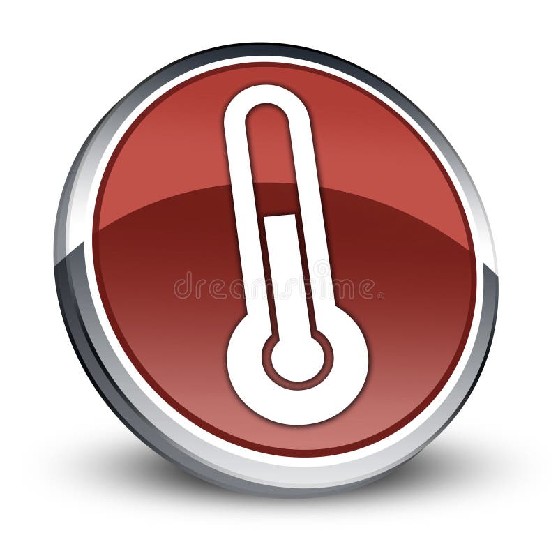 Icon, Button, Pictogram Temperature Stock Illustration - Illustration ...