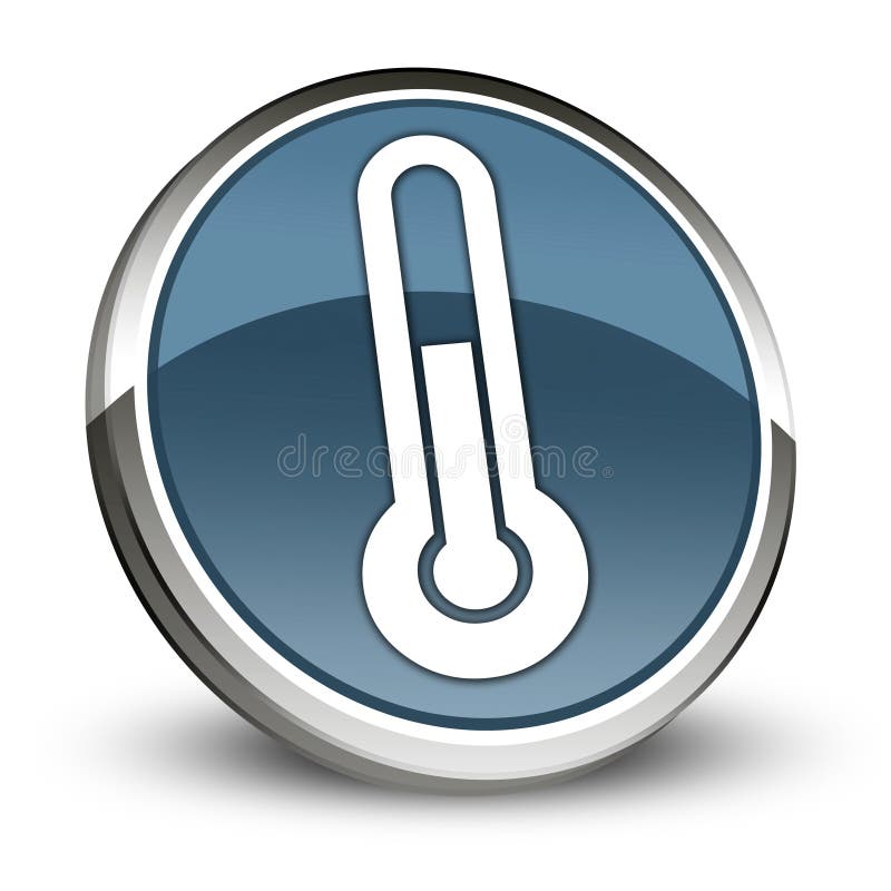 Icon, Button, Pictogram Temperature Stock Illustration - Illustration ...