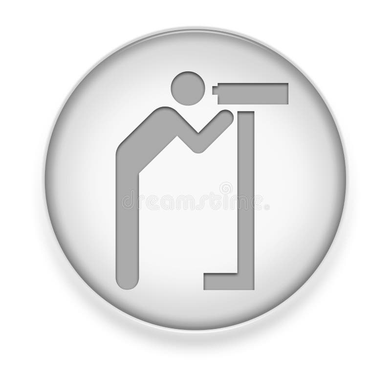 Icon, Button, Pictogram Viewing Area Stock Illustration - Illustration ...
