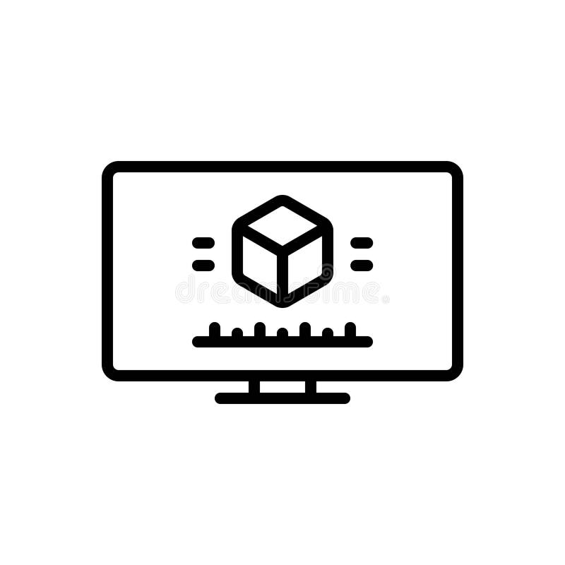 Cad Monitor Stock Illustrations – 500 Cad Monitor Stock Illustrations ...