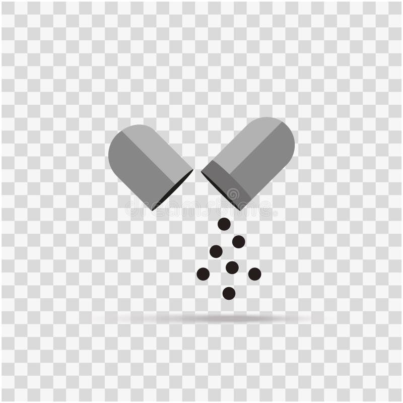 Pill Capsule Open Pouring Stock Illustrations – 76 Pill Capsule Open ...