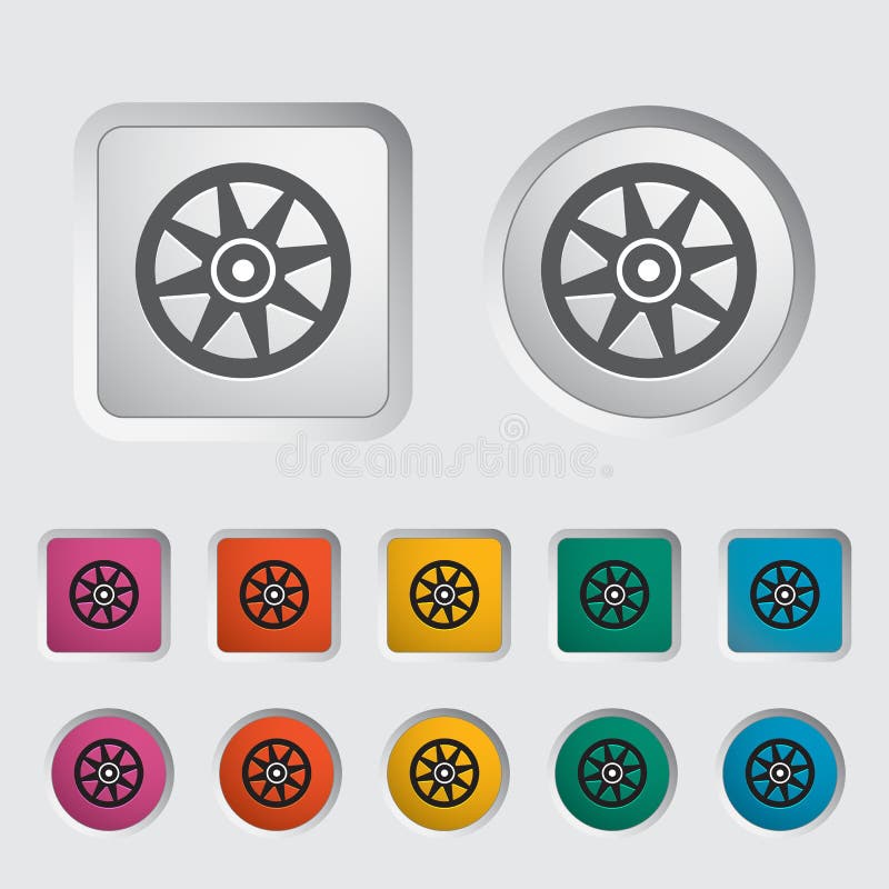 Icon Car drive. stock vector. Illustration of vehicle - 91620161