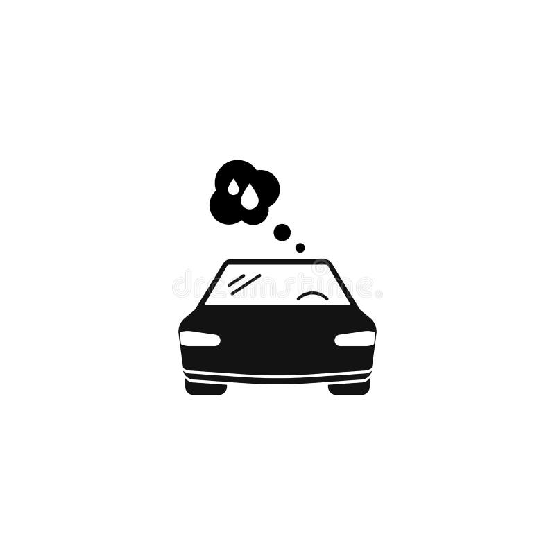 Diesel Car. Concept Diesel Automobile Vector Icon Stock Vector ...