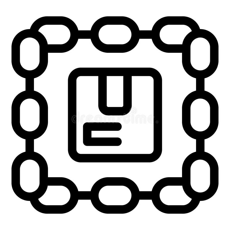 Product Blockchain Icon Stock Illustrations – 421 Product Blockchain ...