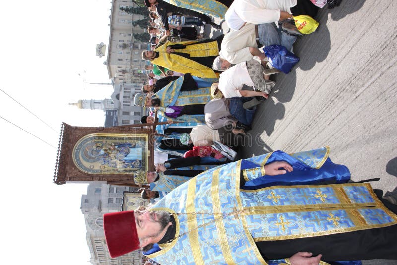 Icon caring procession editorial photo. Image of celebration - 10927916