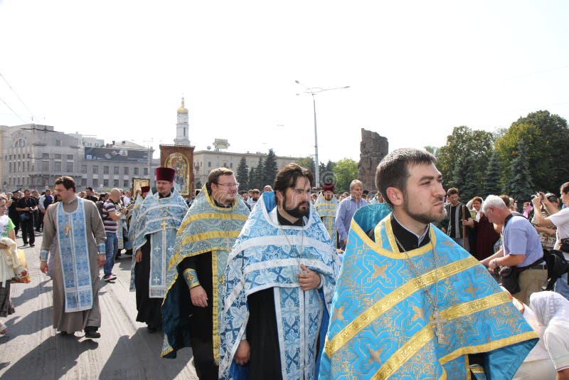 Icon caring procession editorial photography. Image of icon - 10927922