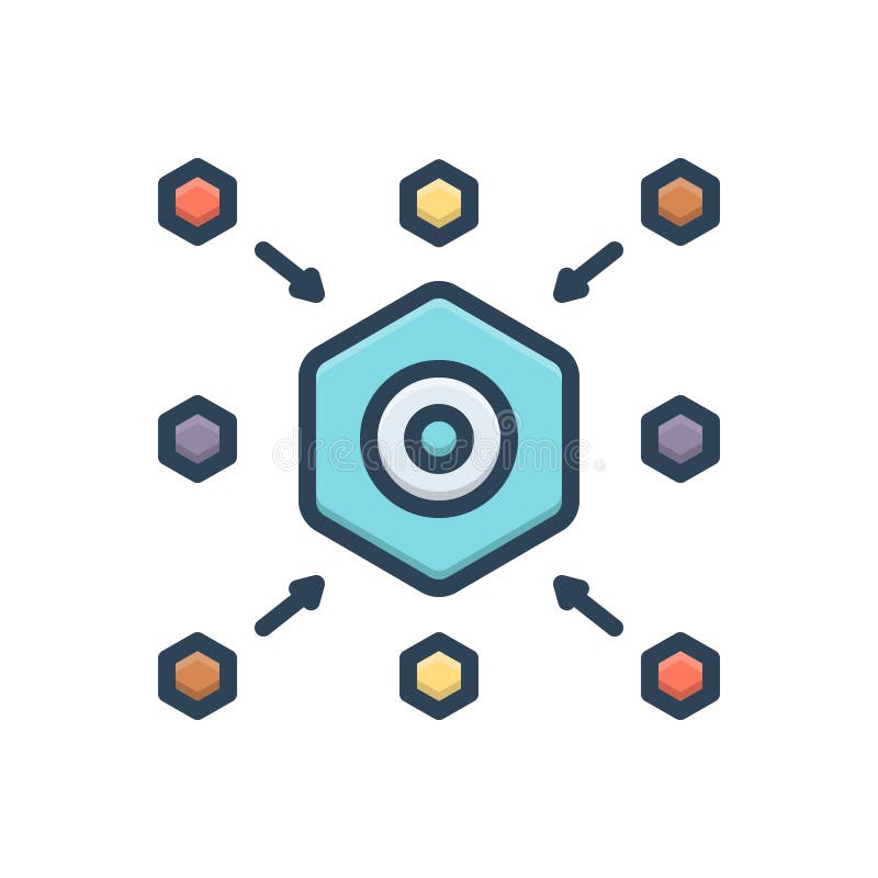 Centralized Logo Stock Illustrations – 149 Centralized Logo Stock ...