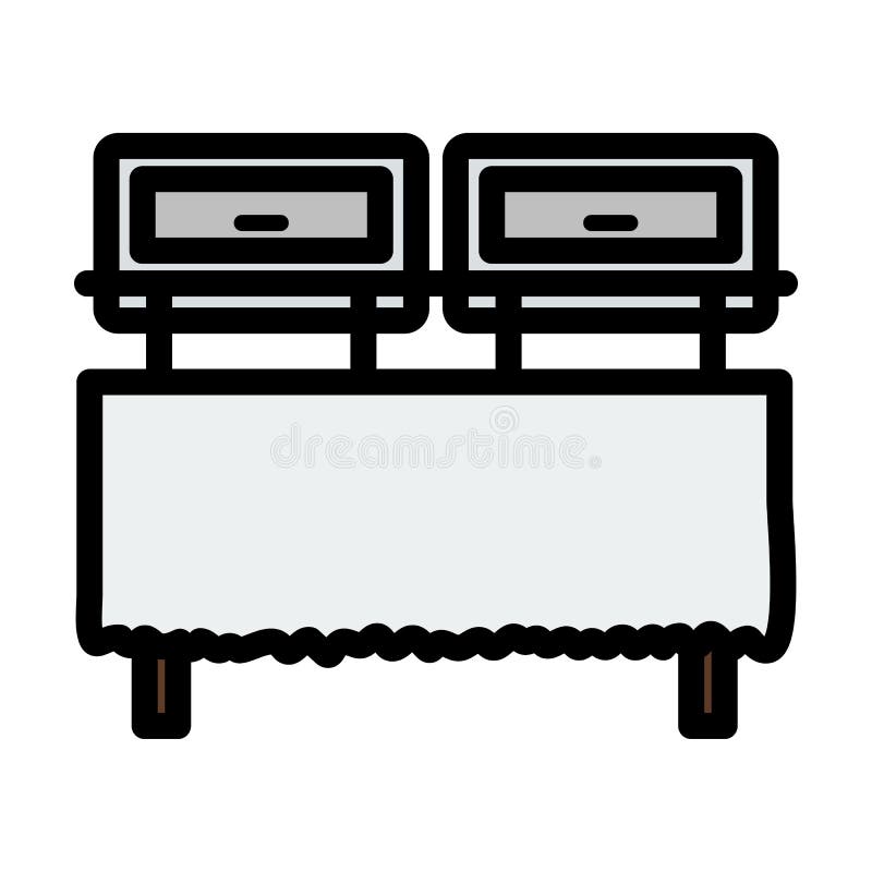 Icon of Chafing Dish stock vector. Illustration of buffet - 235026402