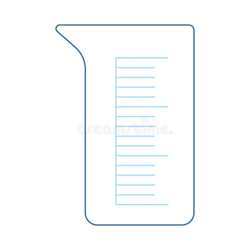 Icon of Chemistry Beaker stock vector. Illustration of container ...